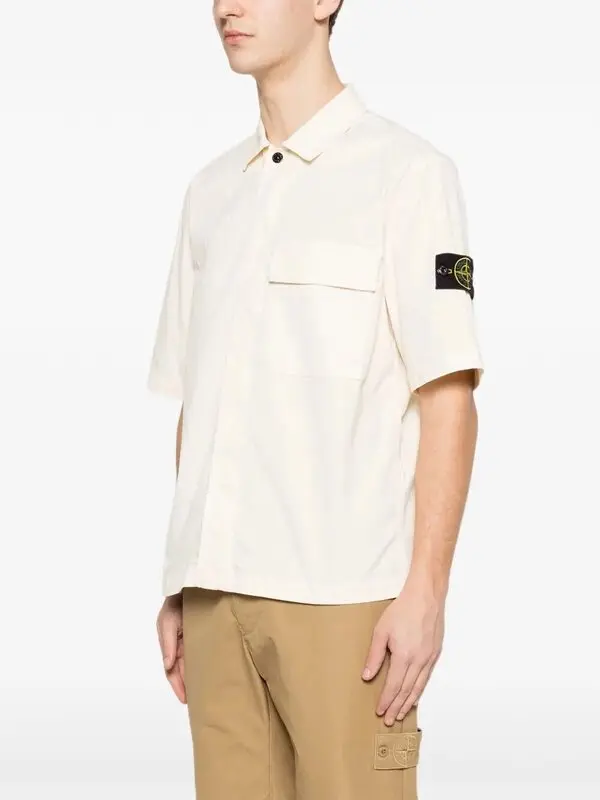 Stone Island Garment Dyed Shirt