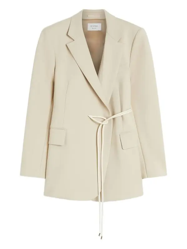 Sportmax Belted Wool Short Coat