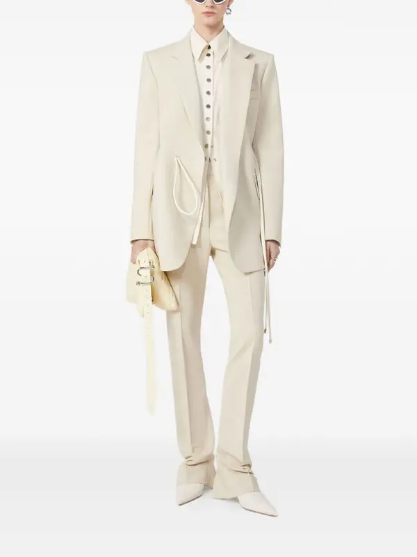 Sportmax Belted Wool Short Coat