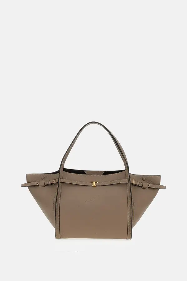 TOD'S Medium Leather Shopping Bag - Multicolor