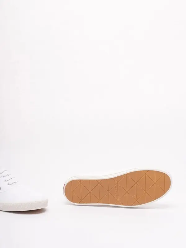 Prada Imprint Cotton Sneakers - Multicolor