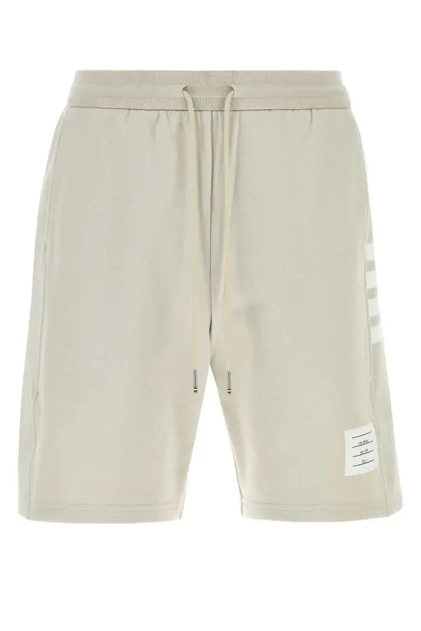 Thom Browne Sand Cotton Bermuda Shorts