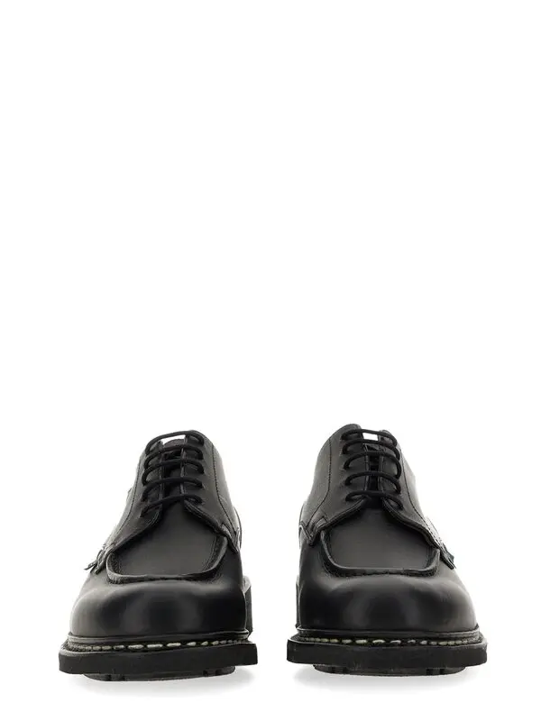 Paraboot Stringata Chambord Derby Shoes - Black