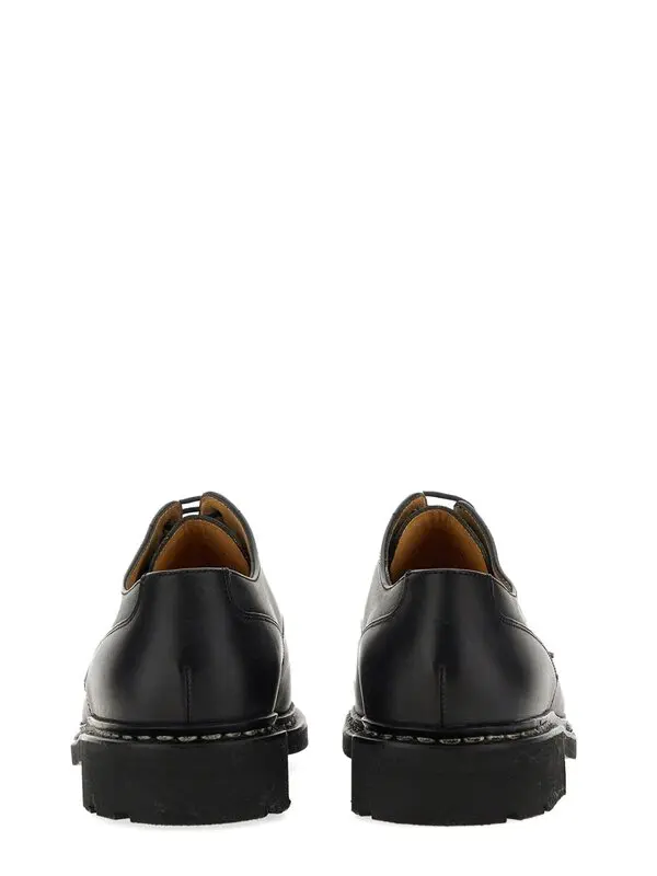 Paraboot Stringata Chambord Derby Shoes - Black