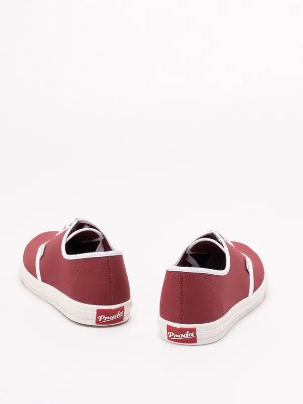 Prada Imprint Cotton Sneakers - Multicolor