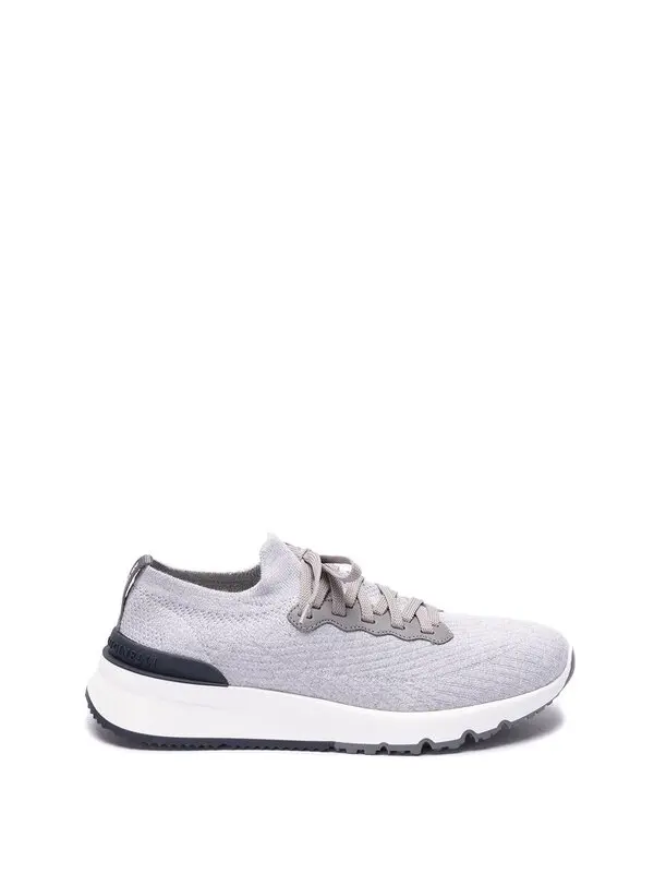 Brunello Cucinelli Knit Low-top Sneakers