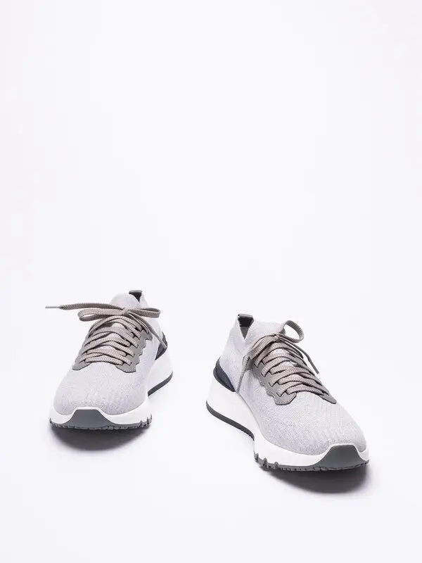 Brunello Cucinelli Knit Low-top Sneakers