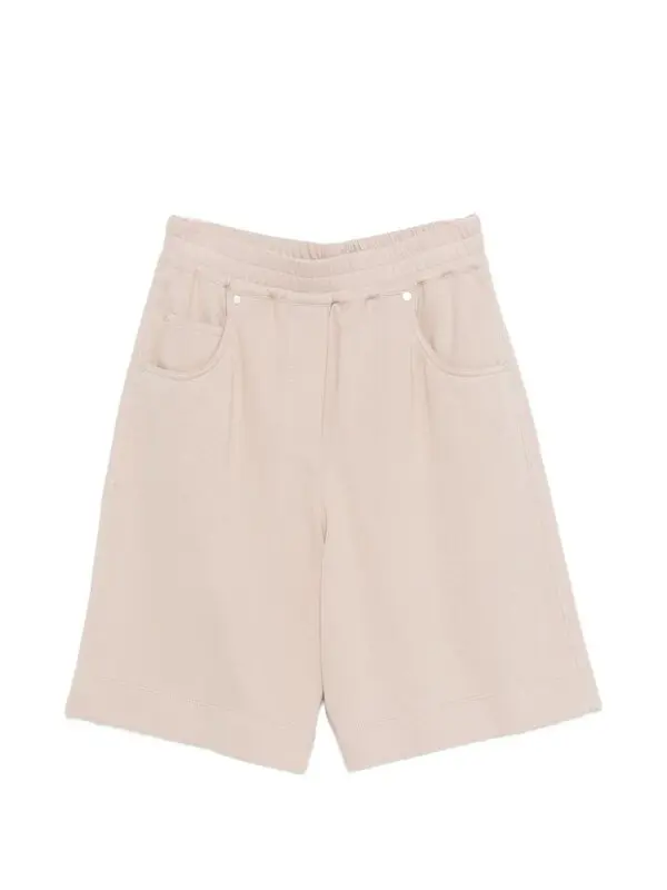 Brunello Cucinelli Cotton Bermuda Shorts - Multicolor