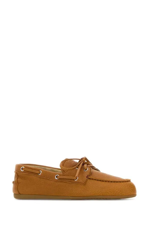 Miu Miu Leather Loafers