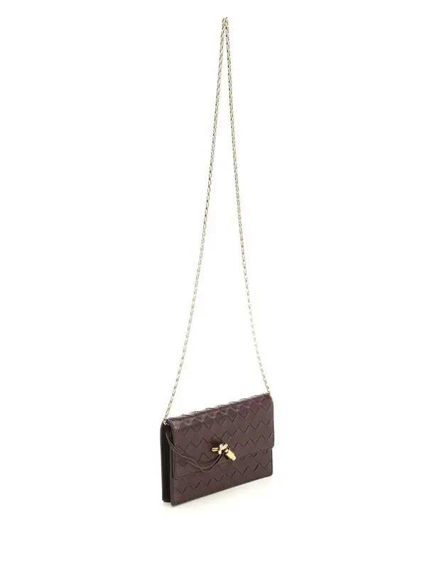Bottega Veneta Andiamo Clutch With Knot Closure - Multicolor