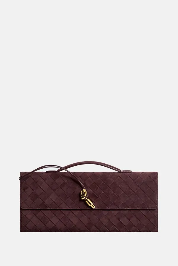 Bottega Veneta Andiamo Clutch With Knot Closure - Multicolor