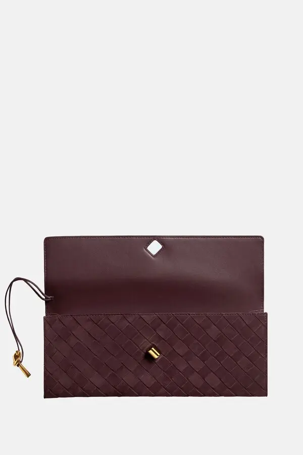 Bottega Veneta Andiamo Clutch With Knot Closure - Multicolor