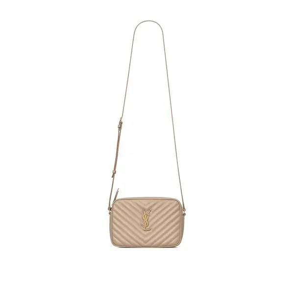 Saint Laurent Lou Camera Bag - Cream