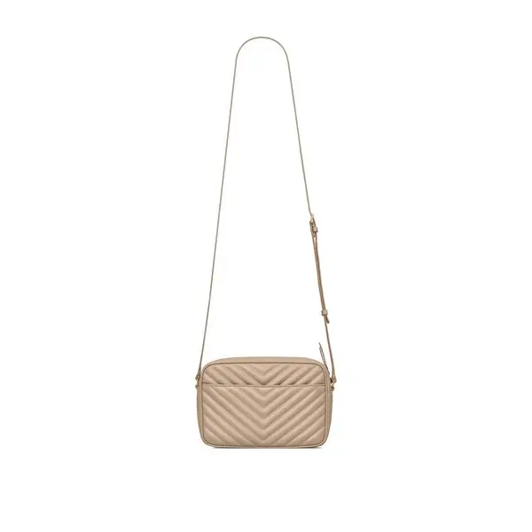Saint Laurent Lou Camera Bag - Cream