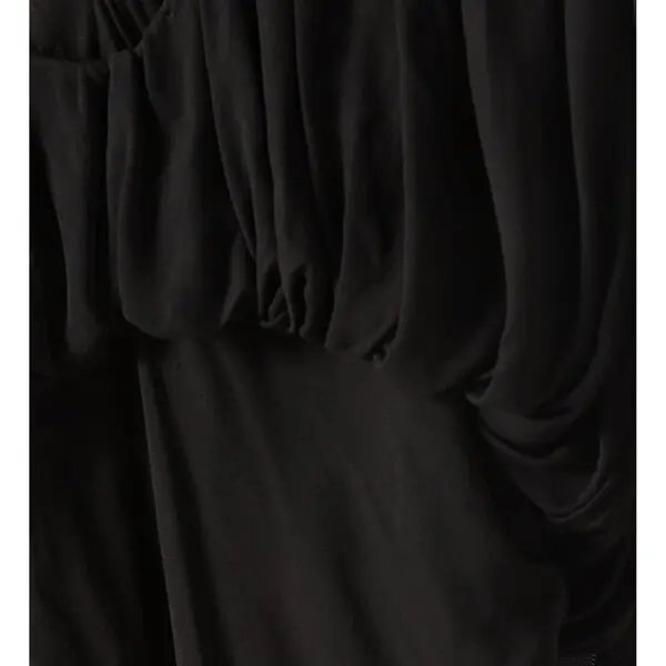 Saint Laurent Mini Draped Dress