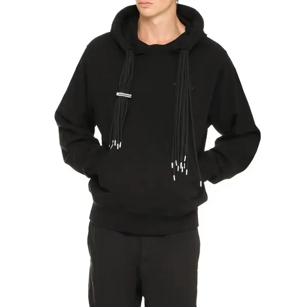AMBUSH Logo Hooded Sweatshirt - Black