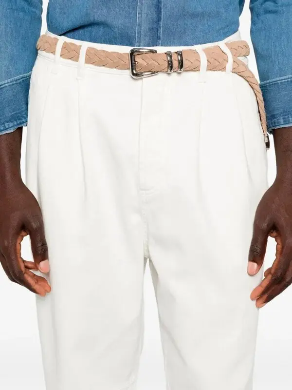 Brunello Cucinelli Cotton Denim Pants - Multicolor