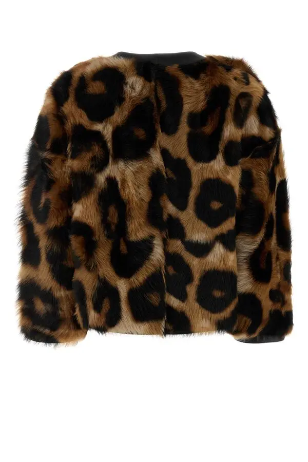 Loewe Printed Shearling Jacket