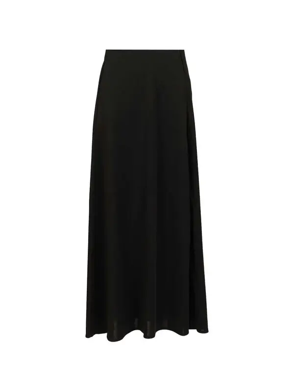 Max Mara Long Virgin Wool Skirt