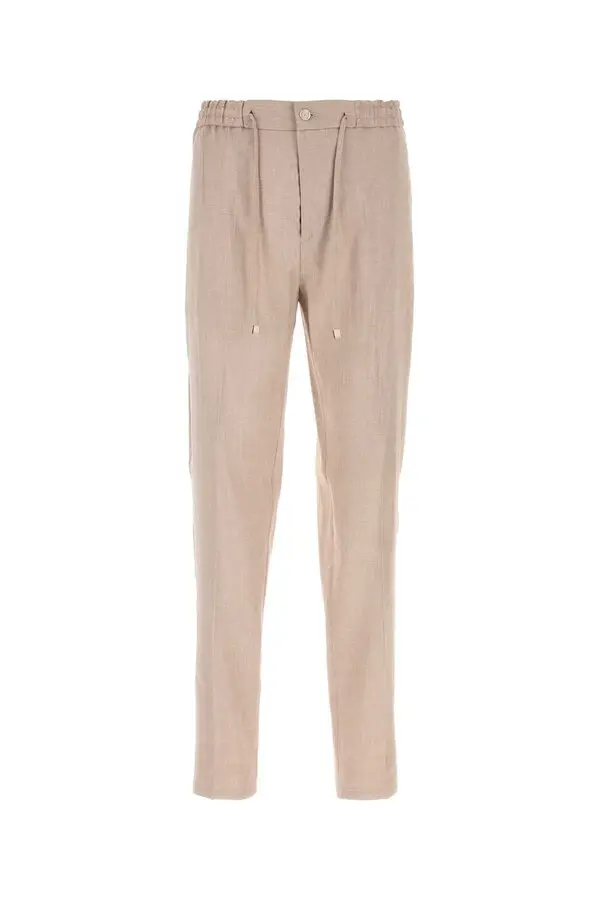 Etro Sand Linen Blend Pants