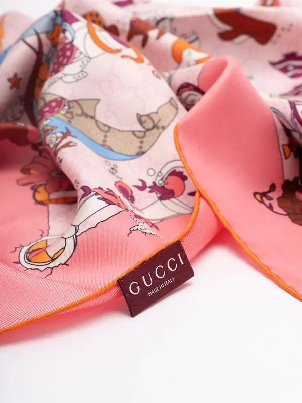 Gucci Submarine` Foulard