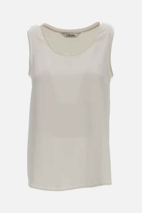 Max Mara Estri Satin Top - Multicolor