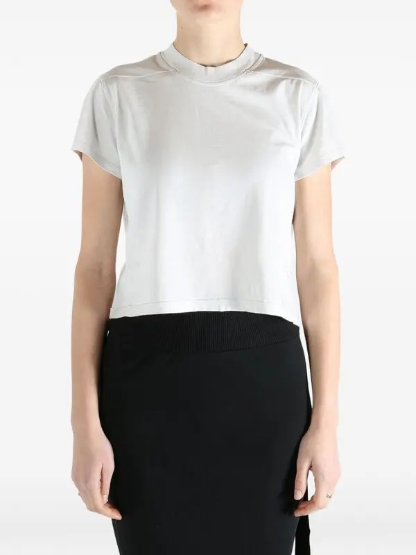 Rick Owens Cotton Cropped T-shirt - Multicolor