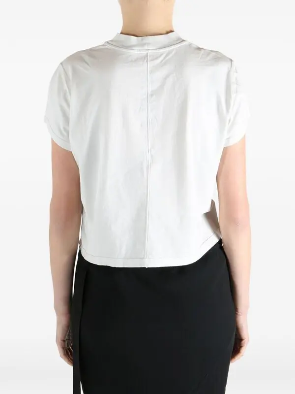 Rick Owens Cotton Cropped T-shirt - Multicolor