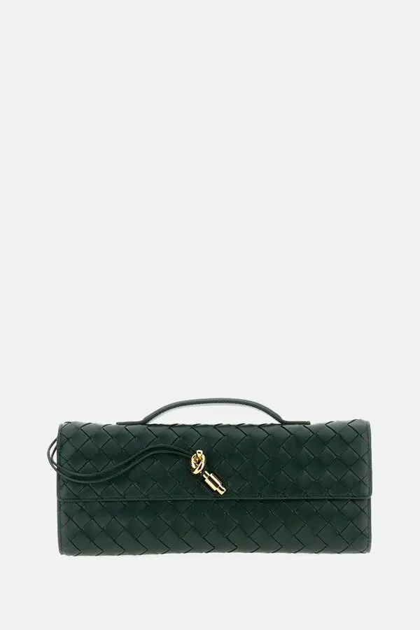 Bottega Veneta Andiamo Clutch With Knot Closure - Multicolor