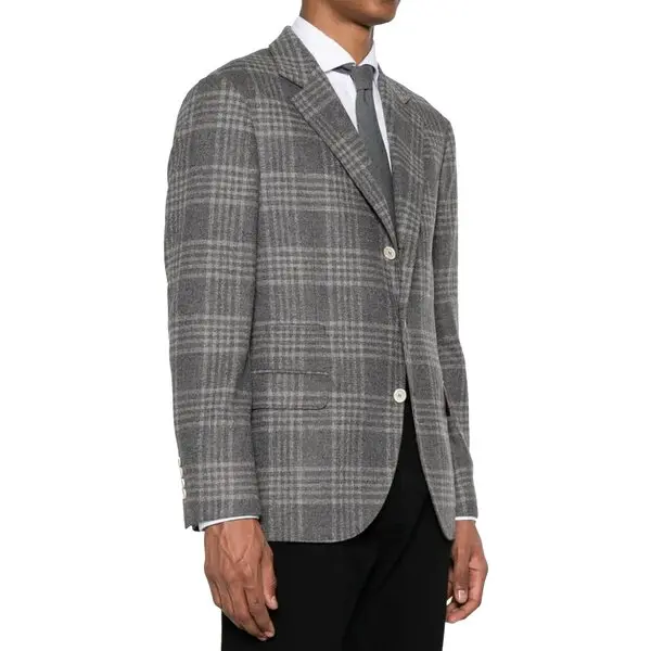 Brunello Cucinelli Blazer Jacket - Gray