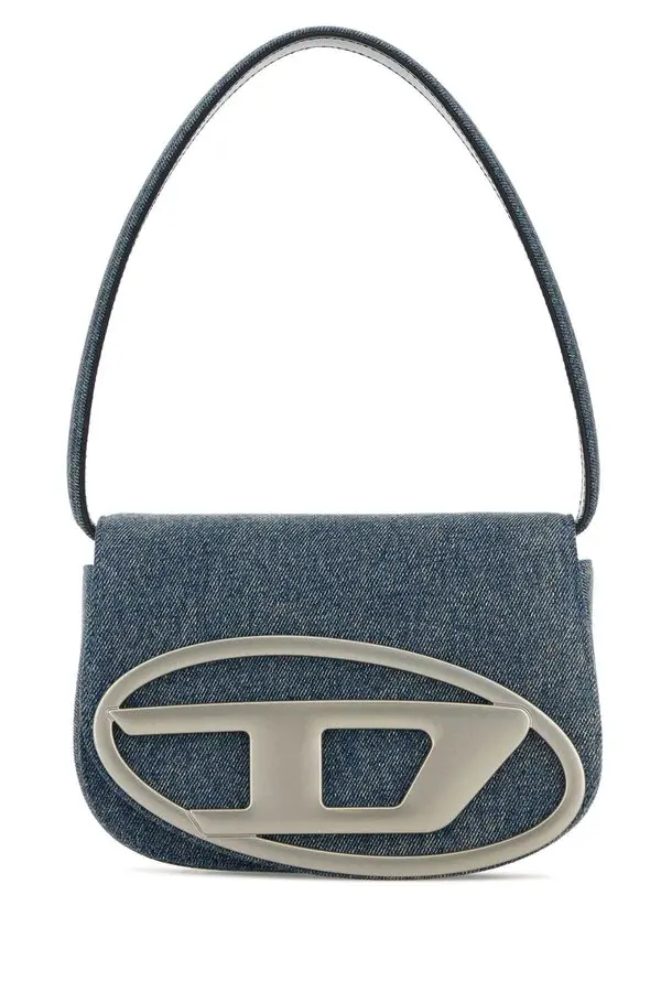 DIESEL® 1dr Denim Shoulder Bag - Blue