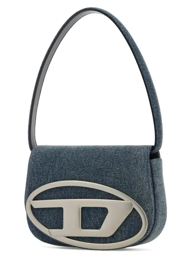 DIESEL® 1dr Denim Shoulder Bag - Blue