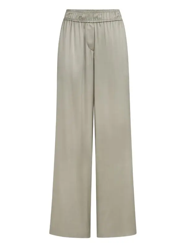 Brunello Cucinelli Silk Trousers