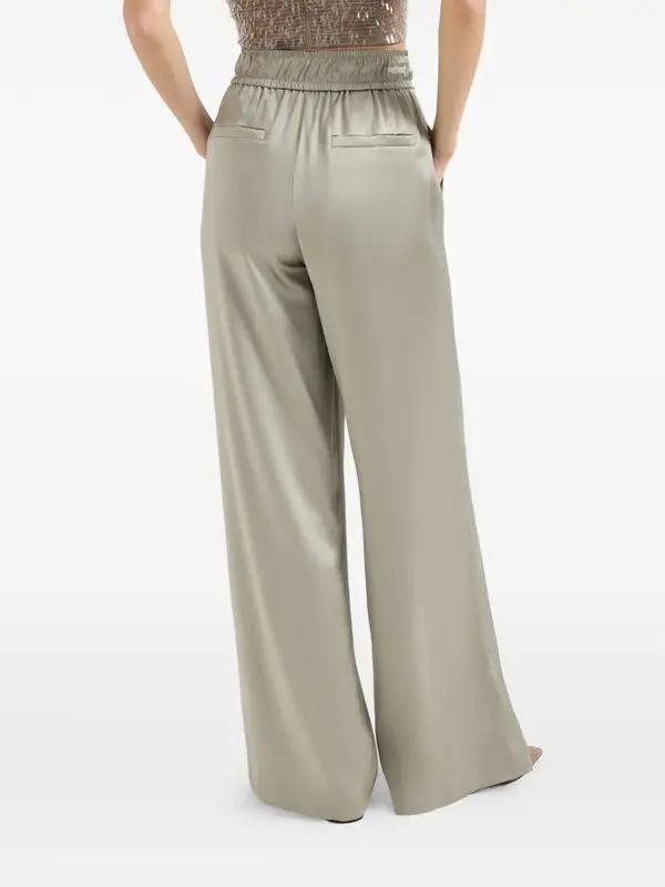 Brunello Cucinelli Silk Trousers