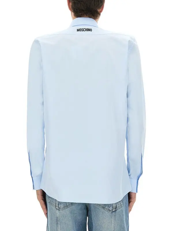 Moschino Cotton Poplin Shirt - Multicolor