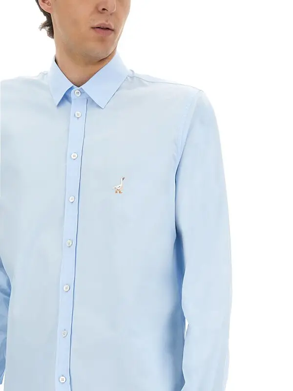 Moschino Cotton Poplin Shirt - Multicolor
