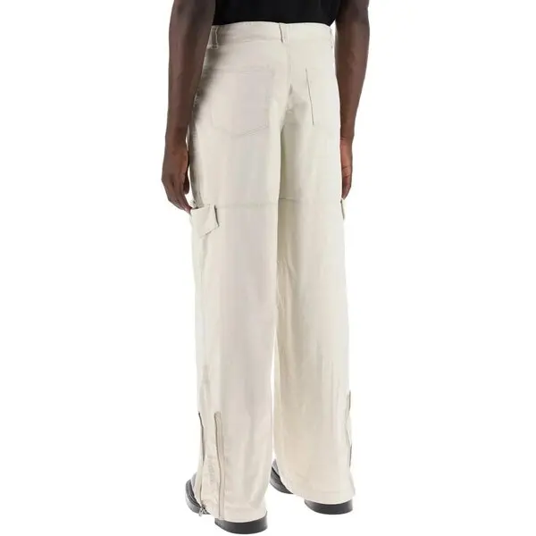 Acne Studios Wide Leg Cargo Pants
