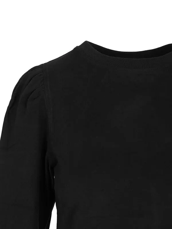 Isabel Marant Étoile Maeliss Organic Cotton T-shirt With Voluminous Sleeves - Cream