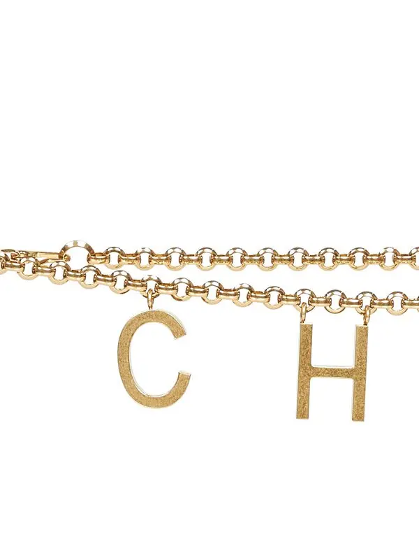 Chloé Gold Letters Jewelry Belt