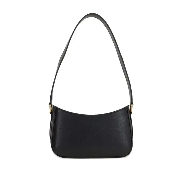 Chloé Shoulder Bag With Gold-tone Logo Plaque