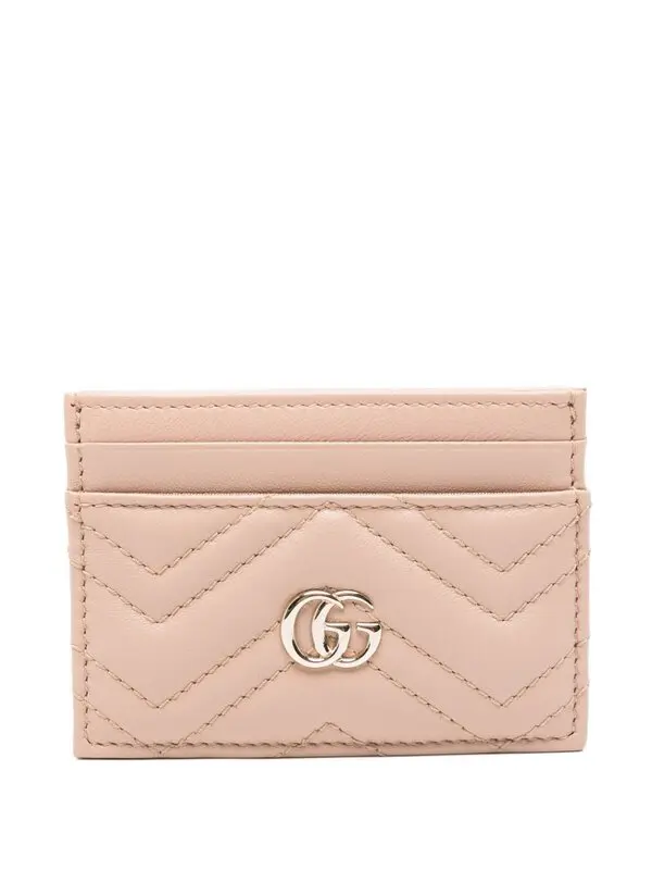 Gucci Gg Marmont Leather Card Case - Multicolor