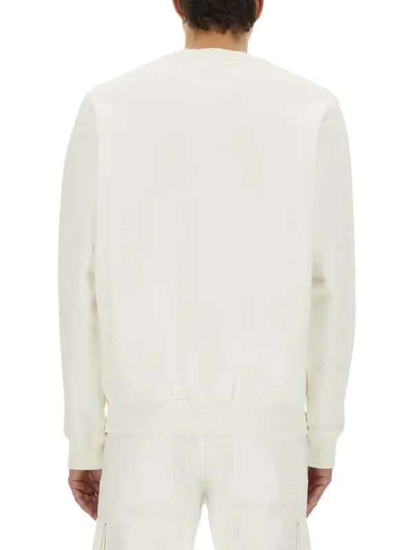 Casablanca Organic Cotton Sweatshirt With Home Way Mountain Embroidery