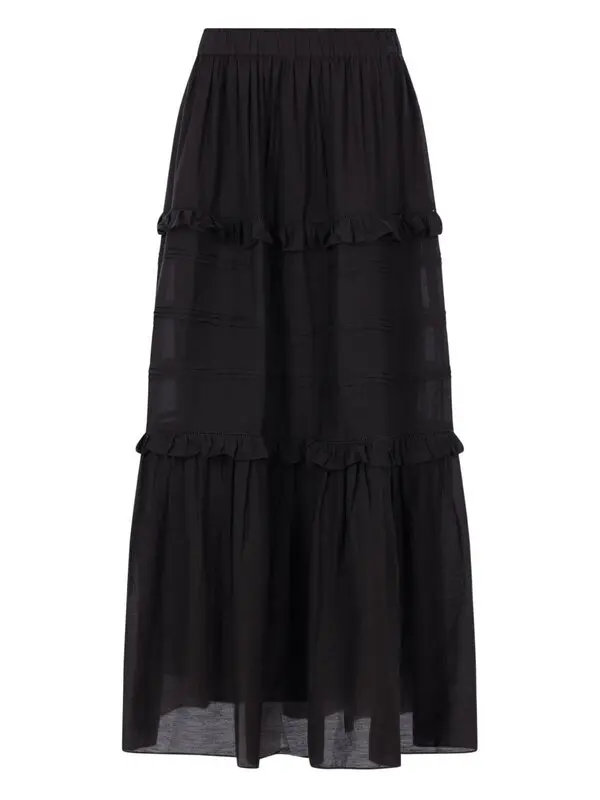 Isabel Marant Étoile Volodia Cotton Long Skirt
