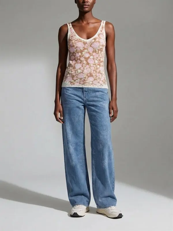 DIESEL® Floral Knitwear Top