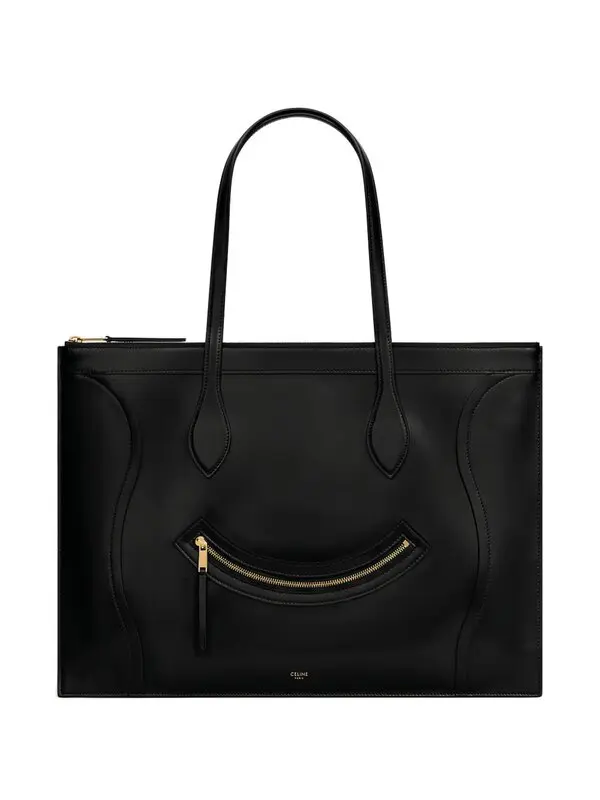 Celine Luggage Leather Tote Bag - Multicolor