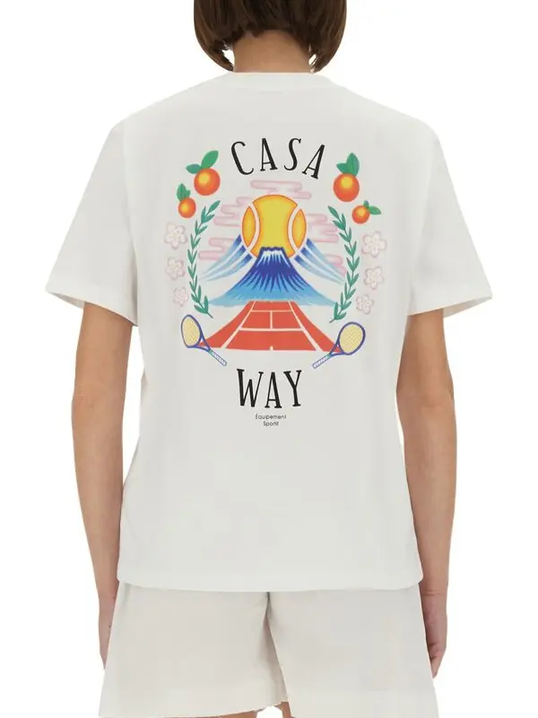 Casablanca Casawaymountain Graphic Print T-shirt - Multicolor
