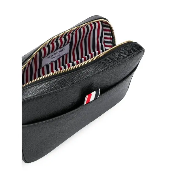 Thom Browne Calf Leather Wash Bag