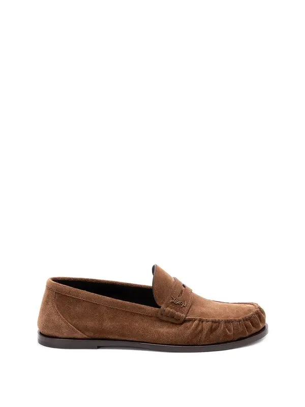 Saint Laurent Suede Loafers - Multicolor