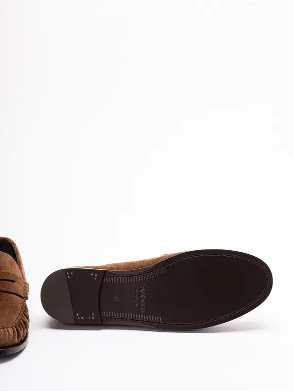 Saint Laurent Suede Loafers - Multicolor