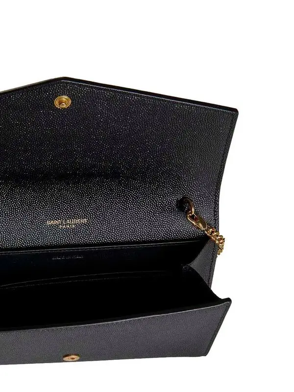 Saint Laurent Uptown Leather Chain Wallet Bag - Multicolor